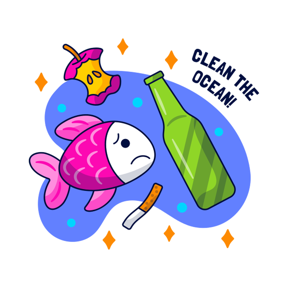 Ocean Free Sticker PNG Images (Transparent HD Photo Clipart)